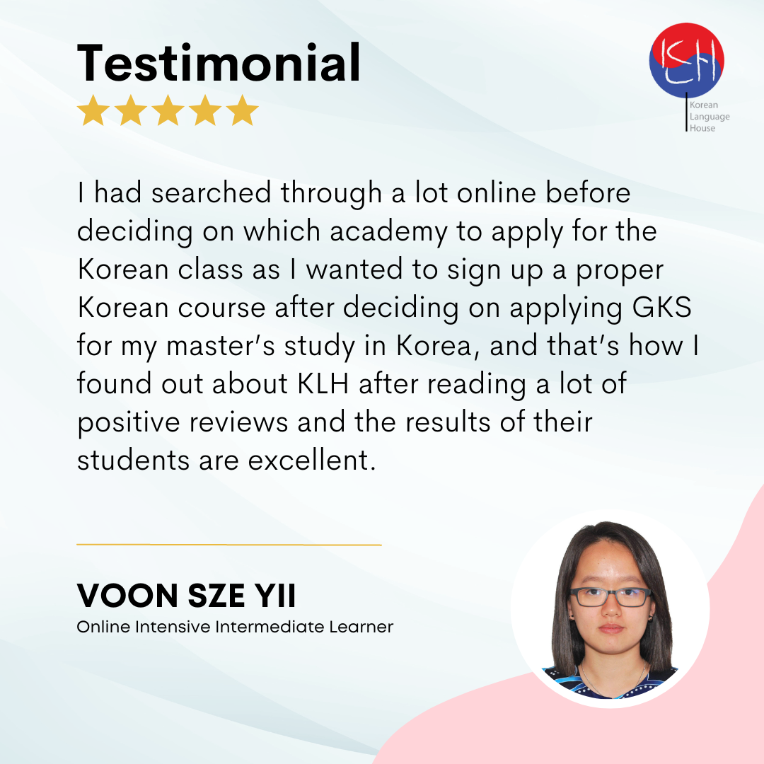 Student Achievement - Korean Language House